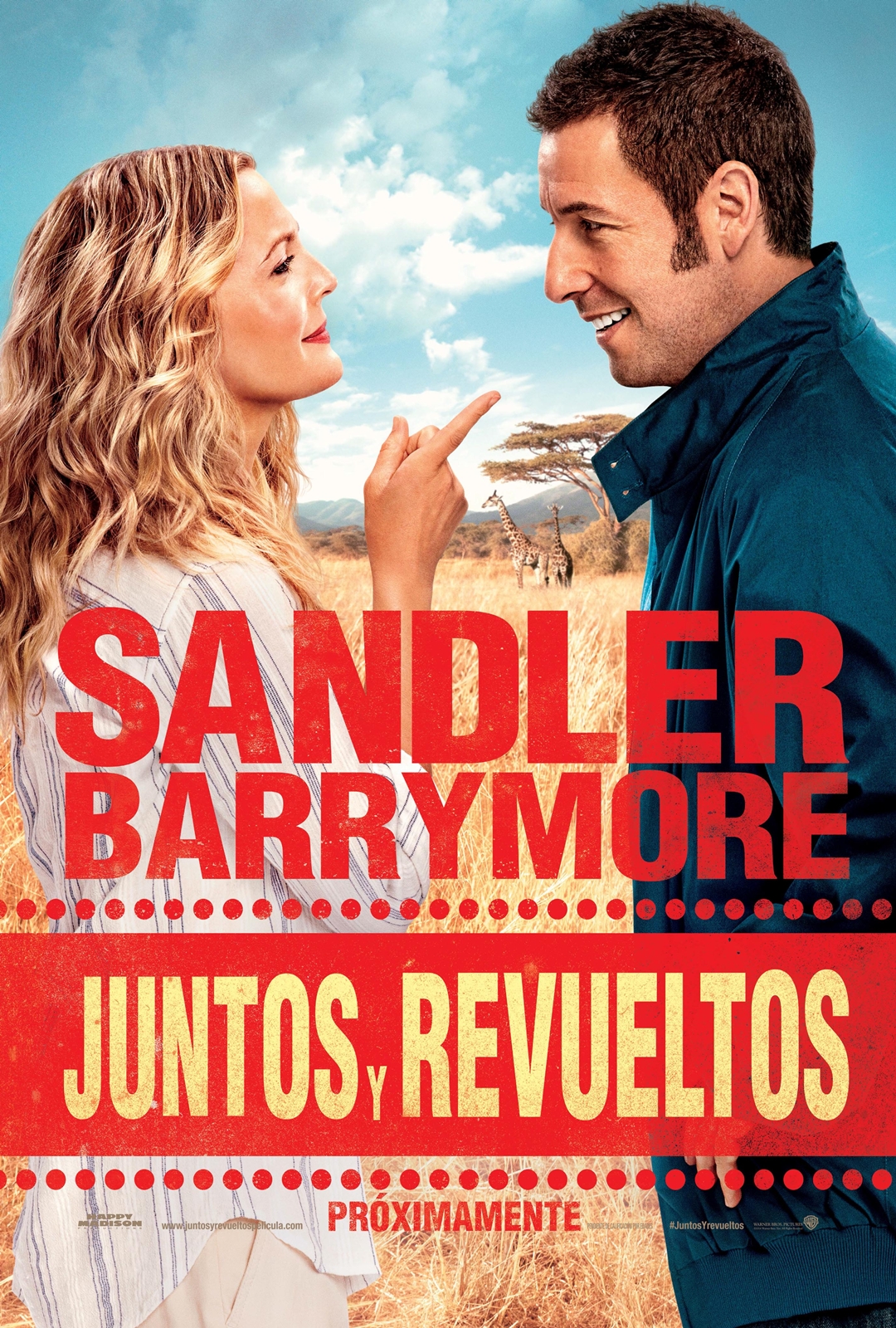 Juntos y Revueltos con Adam Sandler y Drew Barrymore (Blended, 2014) Juntos y Revueltos con Adam Sandler y Drew Barrymore (Blended, 2014)