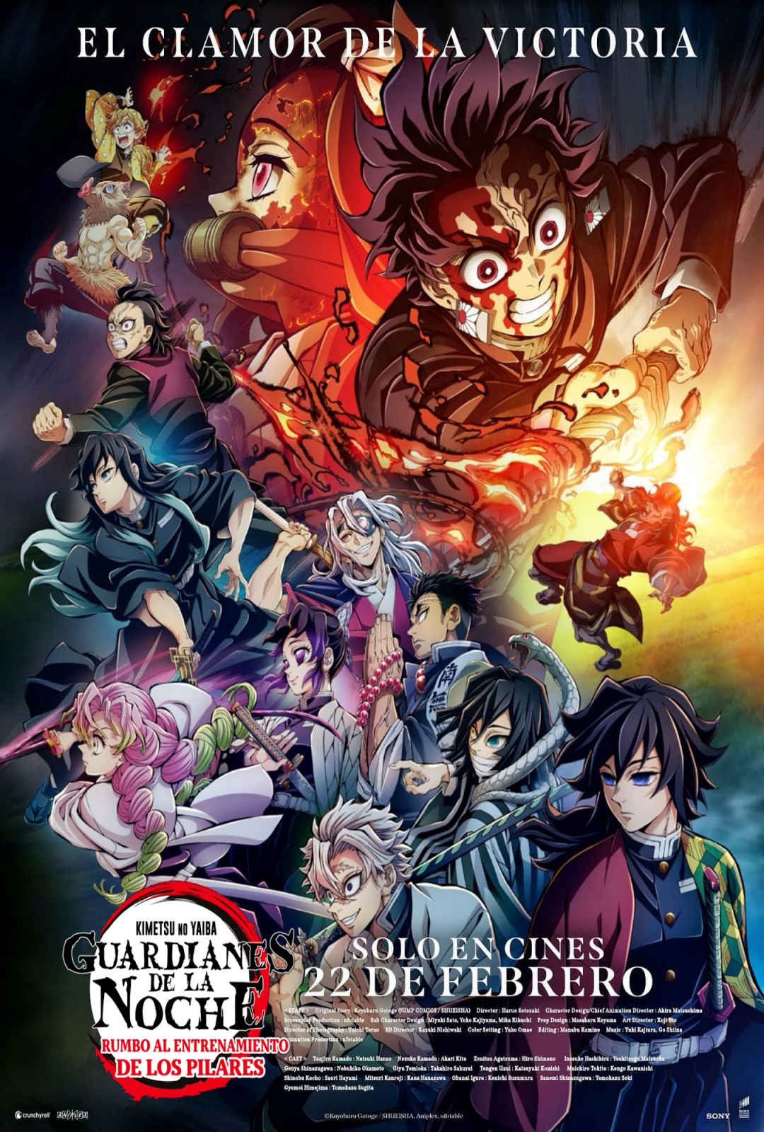Carteles con Ñ: 'Guardianes de la Noche: Kimetsu no Yaiba', 'Soul', 'Club Zero' o 'Radical' - El ...